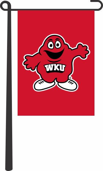 Western Kentucky University - Big Red Mascot Garden Flag – A to Z Flags, LLC