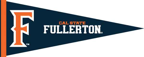 California State University Fullerton Pennant – A to Z Flags, LLC