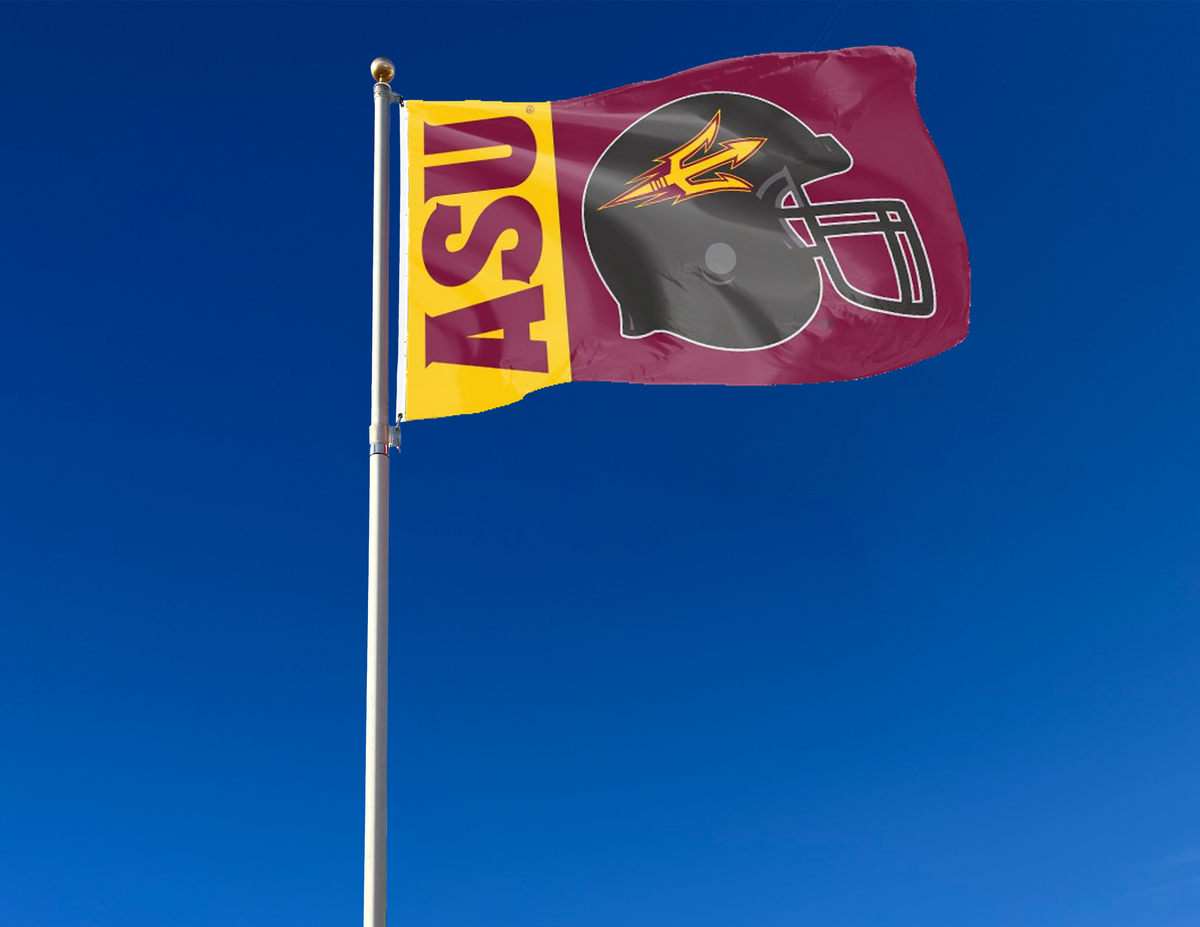 3x5 Arizona State University ASU Football Flag – A to Z Flags, LLC