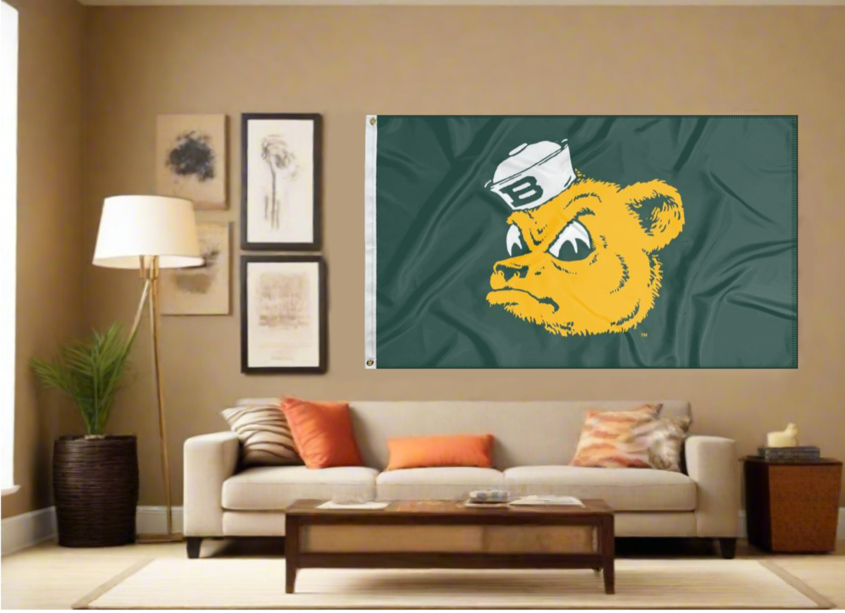 3x5 Baylor University Sailor Bear Flag – A to Z Flags, LLC
