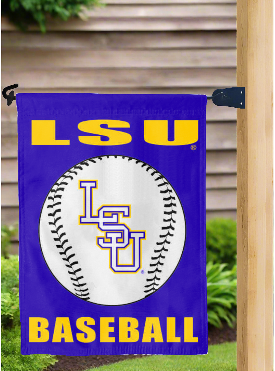 LSU Baseball 13x18 Garden Flag – A to Z Flags, LLC