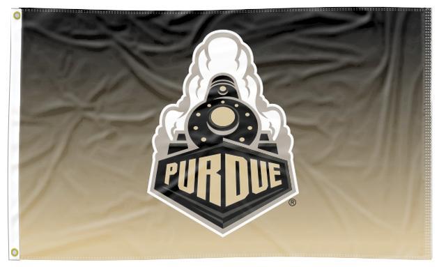 3x5 Purdue Flag with Boilermakers Special Train Logo – A to Z Flags, LLC