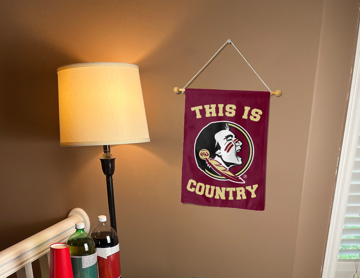 Florida State University - This Is Seminoles Country Garden Flag – A to ...