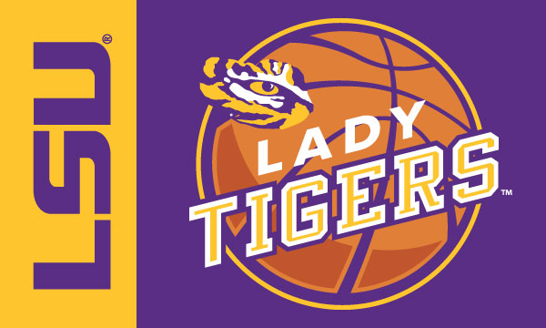 3x5 LSU Women's Basketball Flag – A to Z Flags, LLC