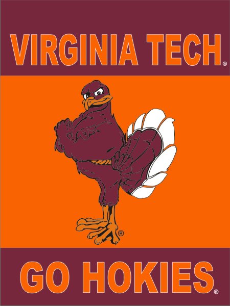 Virginia Tech - Go Hokies House Flag – A to Z Flags, LLC