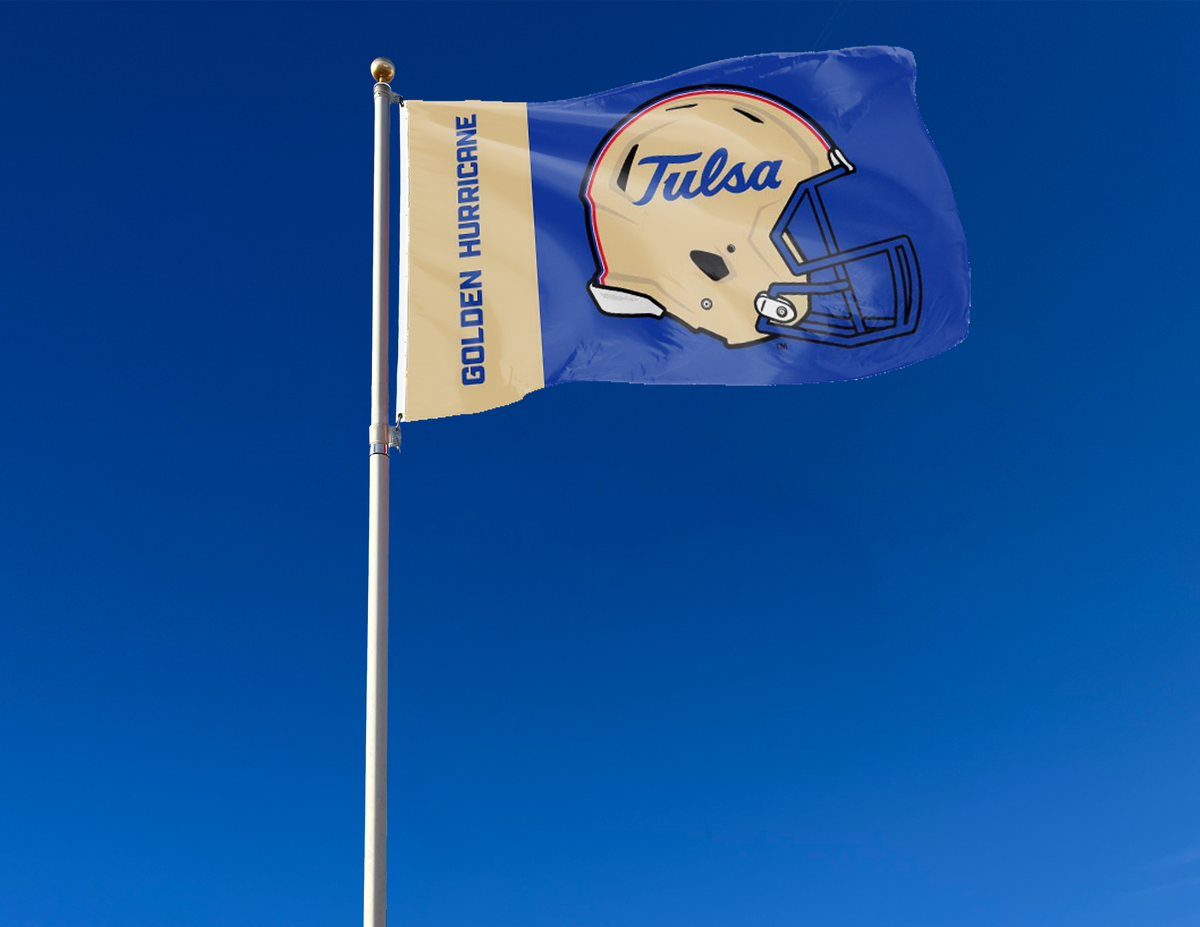 University of Tulsa - Football 3x5 Flag – A to Z Flags, LLC