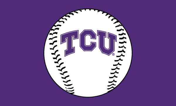 Texas Christian University - Baseball 3x5 Flag – A to Z Flags, LLC