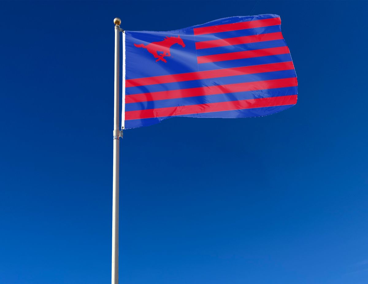 Southern Methodist University (SMU) - Mustangs National 3x5 flag – A to ...