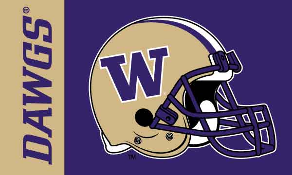 University of Washington - Dawgs Football 3x5 Flags – A to Z Flags, LLC