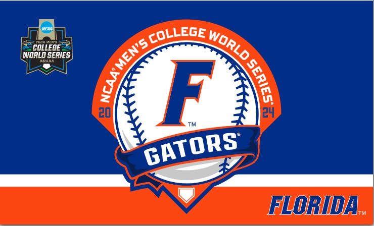 3x5 Florida Baseball College World Series 2024 Flag – A to Z Flags, LLC
