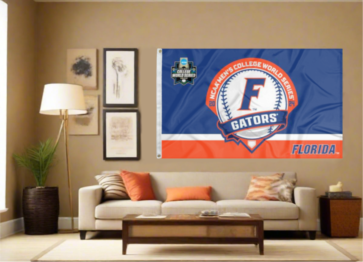 3x5 Florida Baseball College World Series Flag – A to Z Flags, LLC