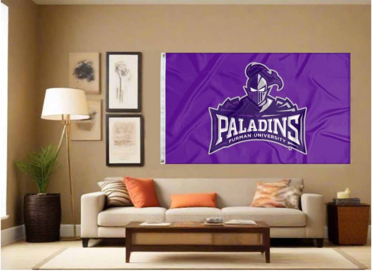 Furman University - Paladin 3x5 Flag – A to Z Flags, LLC