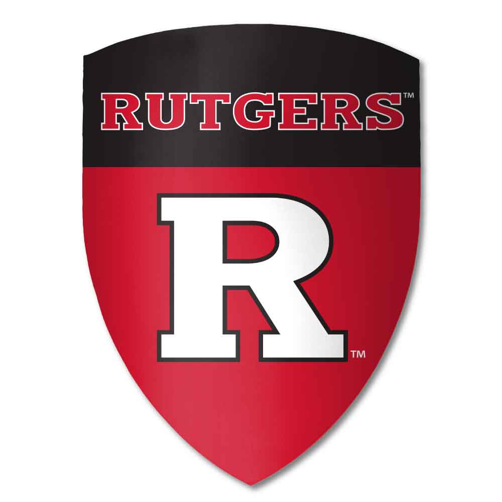 Rutgers University - Scarlet Knights Medieval Shield – A to Z Flags, LLC