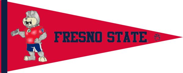 Fresno State Pennant – A to Z Flags, LLC