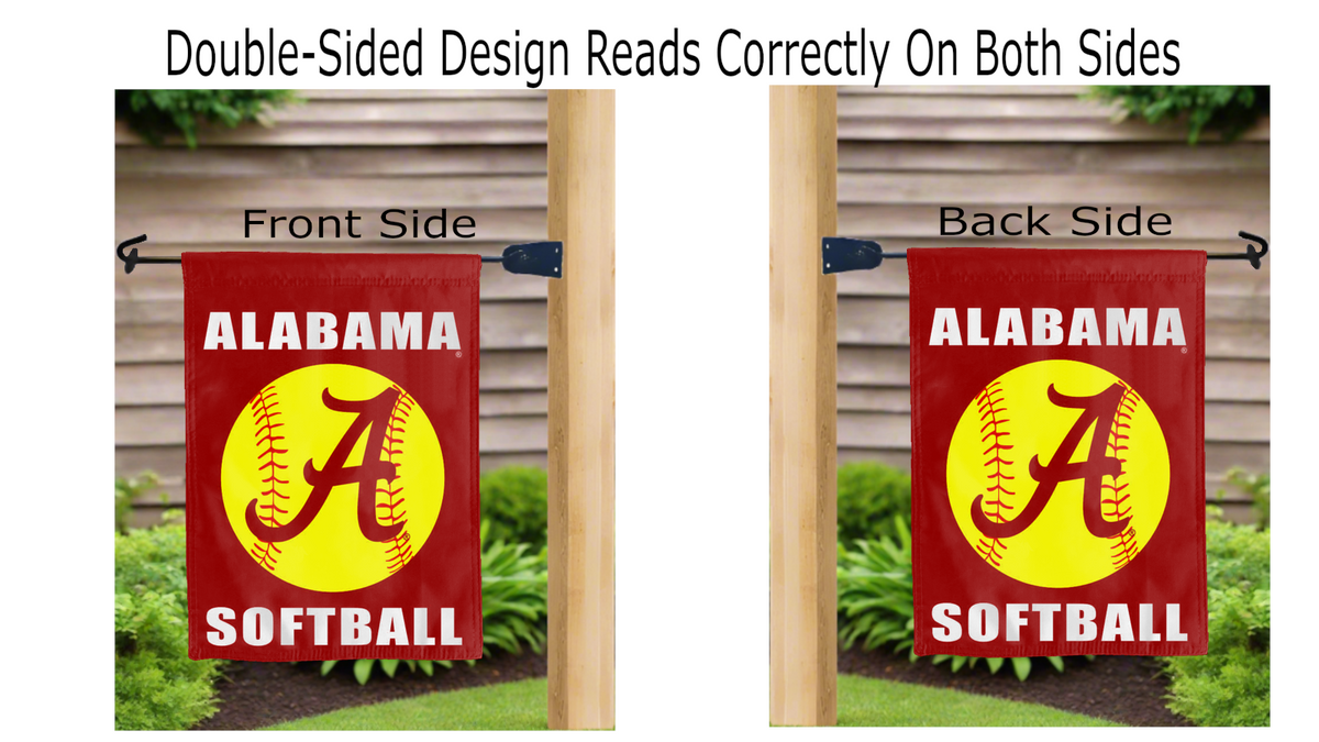 University of Alabama - Softball Garden Flag – A to Z Flags, LLC