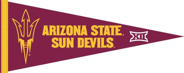 Asu Flag Arizona Flag Vector Art, Icons, And Graphics For Free