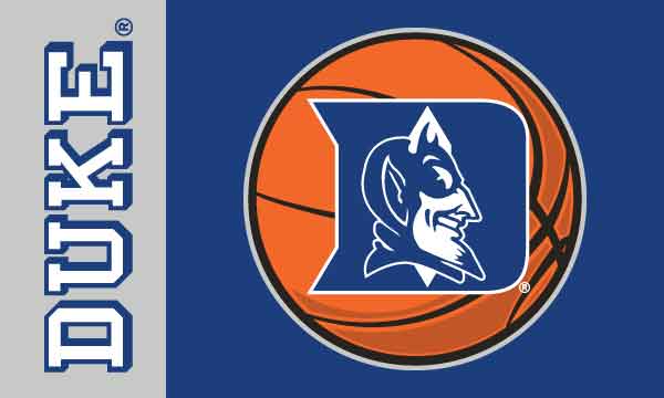 Duke 3x5 Flag with Duke Basketball Logo – A to Z Flags, LLC