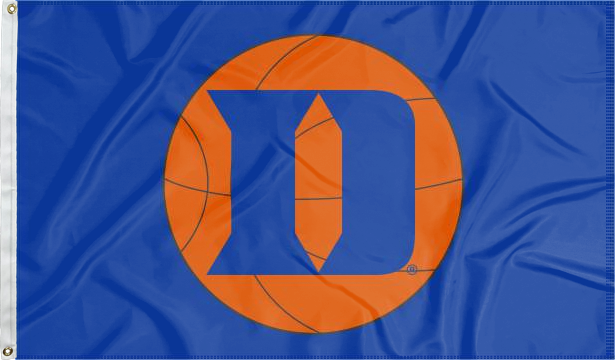 Duke 3x5 Flag with Duke Basketball Logo – A to Z Flags, LLC