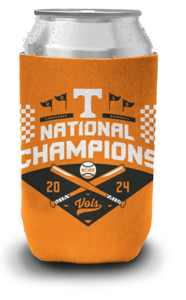 Tennessee Baseball CWS 2024 National Champions Can Cooler – A to Z ...