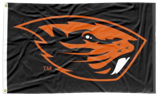 Oregon State Flag with Beaver Head Logo – A to Z Flags, LLC
