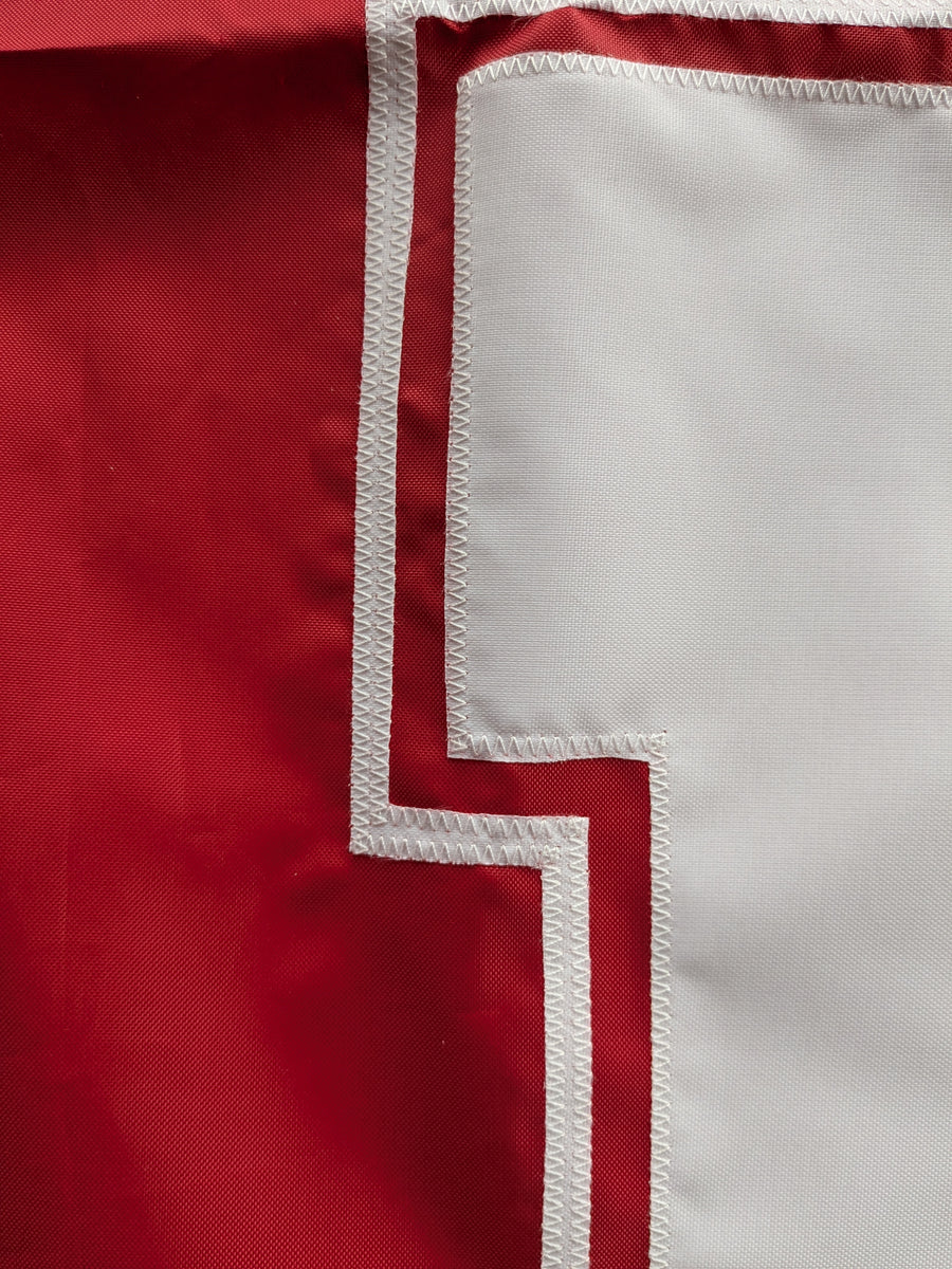 Red University of Nebraska Huskers Applique Flag – A to Z Flags, LLC