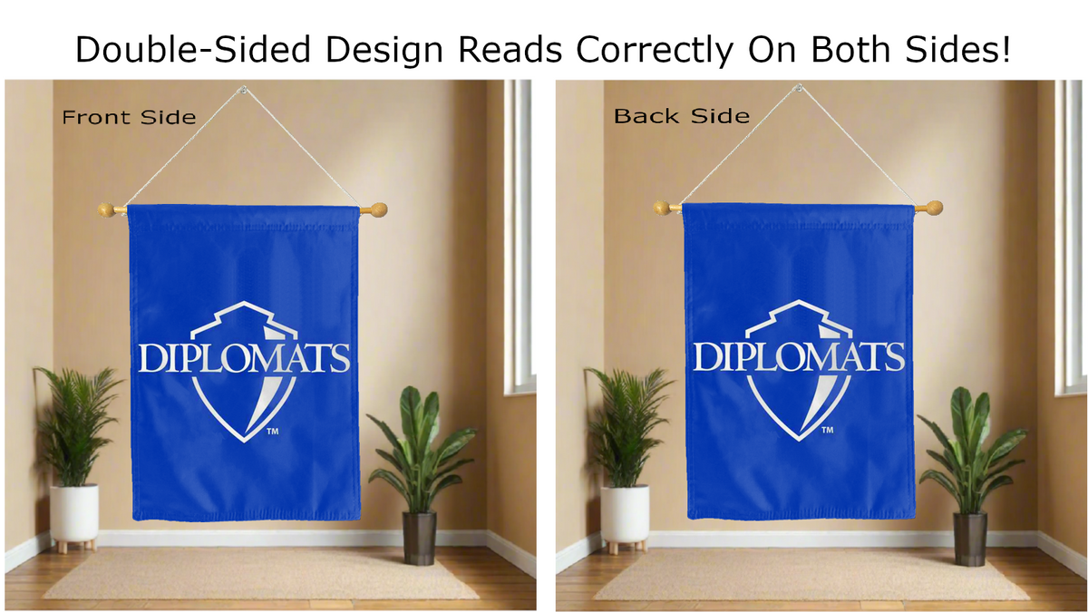 Franklin & Marshall College - Diplomats Double Sided House Flag – A to ...