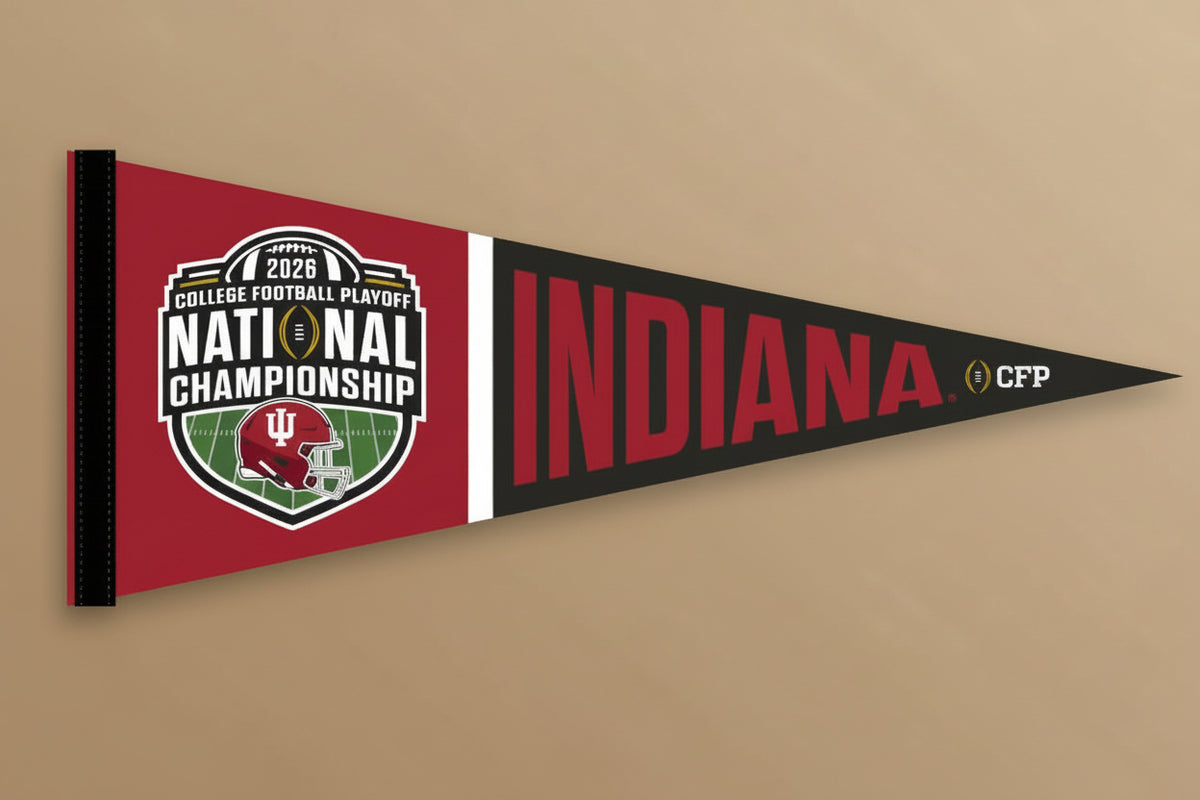 Indiana College Football Playoffs 2026 Pennant – A to Z Flags, LLC