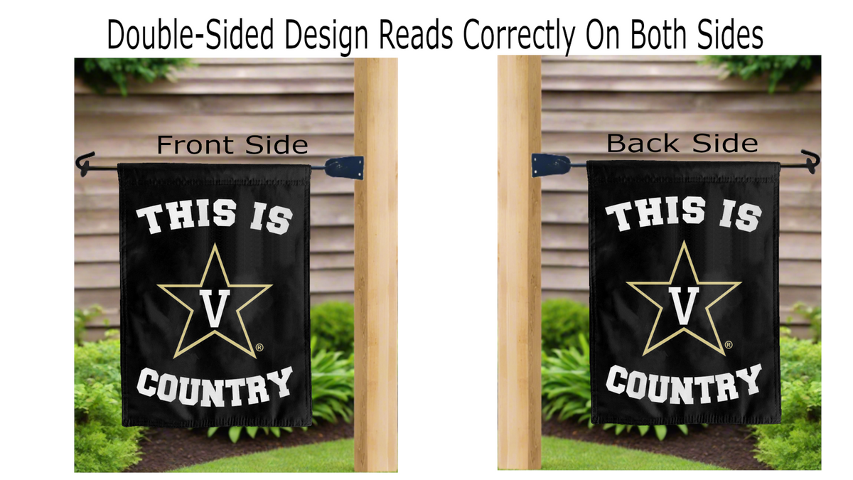 This Is Vanderbilt University Commodores Country Garden Flag – A to Z ...