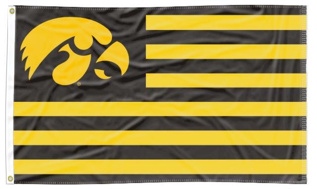 Iowa - Hawkeyes National 3x5 Flag – A to Z Flags, LLC