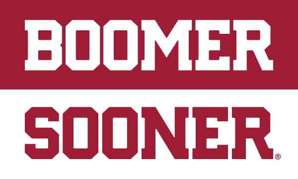 3x5 University of Oklahoma Flag with Boomer Sooner Logo – A to Z Flags, LLC