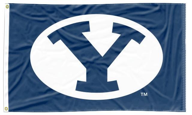 BYU - Cougars Blue 3x5 Flag – A to Z Flags, LLC