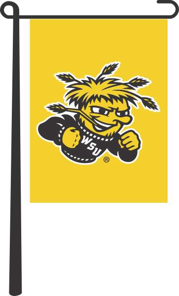 Wichita State University - Shockers Garden Flag – A to Z Flags, LLC