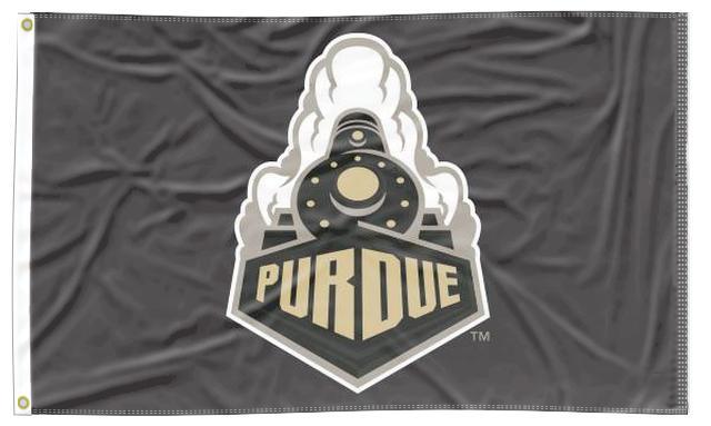 3x5 Purdue Flag with Boilermakers Special Train Logo – A to Z Flags, LLC