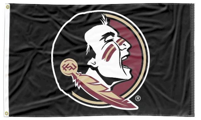 Florida State University - Seminole Black 3x5 Flag – A to Z Flags, LLC