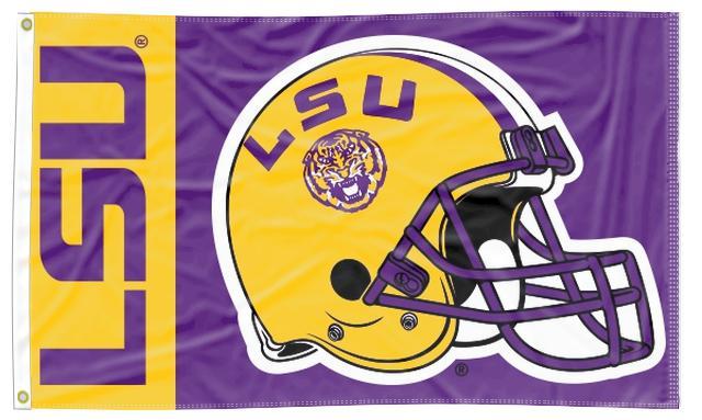LSU - Tigers Football 3x5 Flag – A to Z Flags, LLC