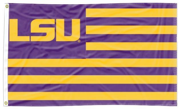 LSU - National 3x5 Flag – A to Z Flags, LLC