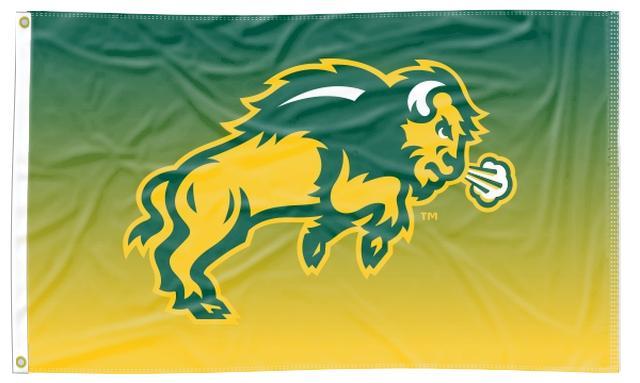 North Dakota State - Gradient Bison 3x5 Flag – A to Z Flags, LLC
