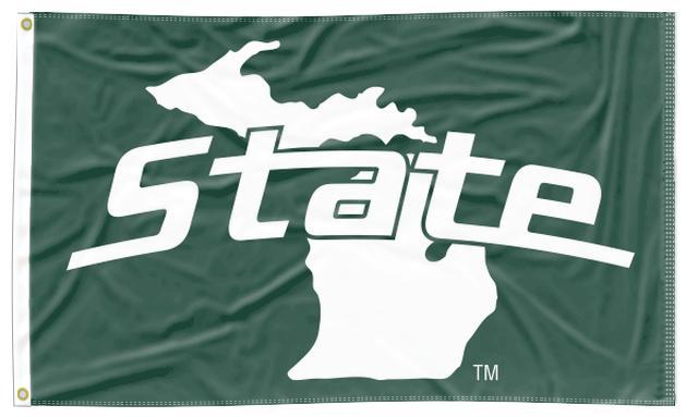 3x5 Michigan State Flag with State of Michigan Logo – A to Z Flags, LLC