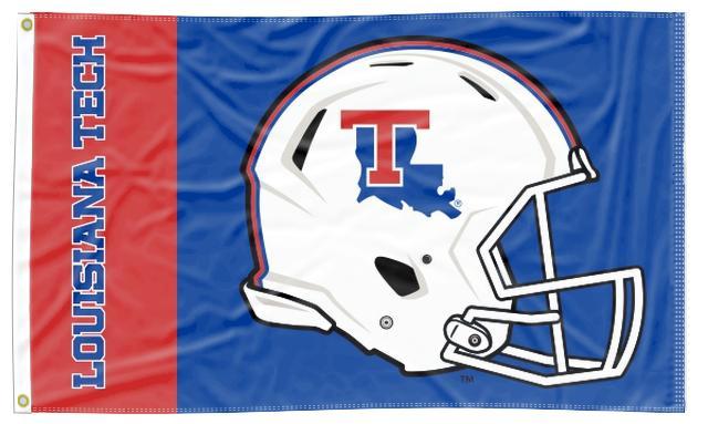 Louisiana Tech - Bulldogs Football 3x5 Flag – A to Z Flags, LLC
