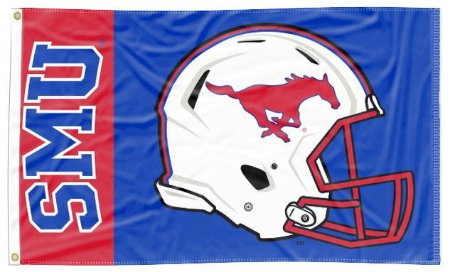 Southern Methodist University (SMU) - Mustangs Football 3x5 Flag – A to ...