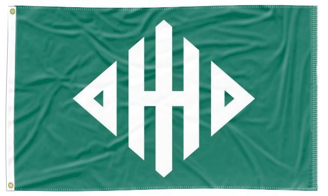 3x5 Ohio University Flag with Ohio University Marching 110 Logo – A to ...