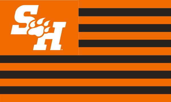 Sam Houston State - Bearkats National 3x5 Flag – A to Z Flags, LLC