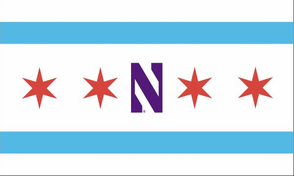 Northwestern University - City of Chicago Style 3x5 Flag – A to Z Flags ...