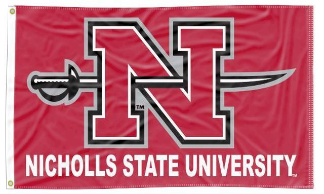 Nicholls State University - Nicholls Colonels 3x5 Flag – A to Z Flags, LLC