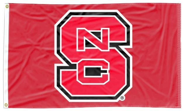 North Carolina State University - NCSU Red 3x5 Flag – A to Z Flags, LLC