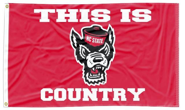 North Carolina State University - This Is Wolfpack Country 3x5 Flag – A ...