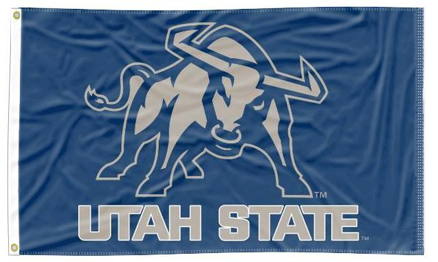Utah State University - Aggies Navy 3x5 Flag – A to Z Flags, LLC