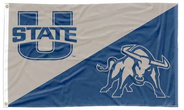 Utah State University - U State Aggie 3x5 Flag – A to Z Flags, LLC