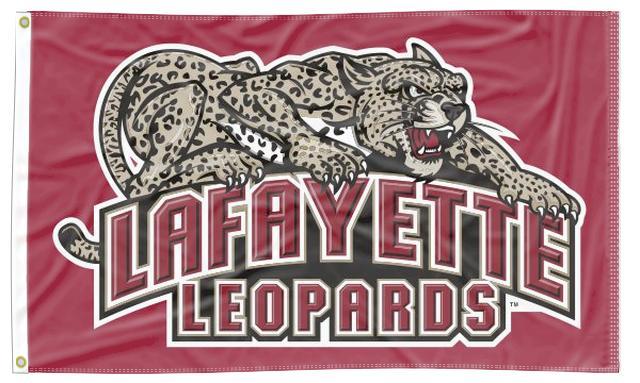 Lafayette College - Leopards Maroon 3x5 Flag – A to Z Flags, LLC