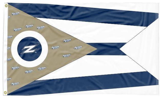 Akron - Flag of Ohio Style 3x5 Flag – A to Z Flags, LLC